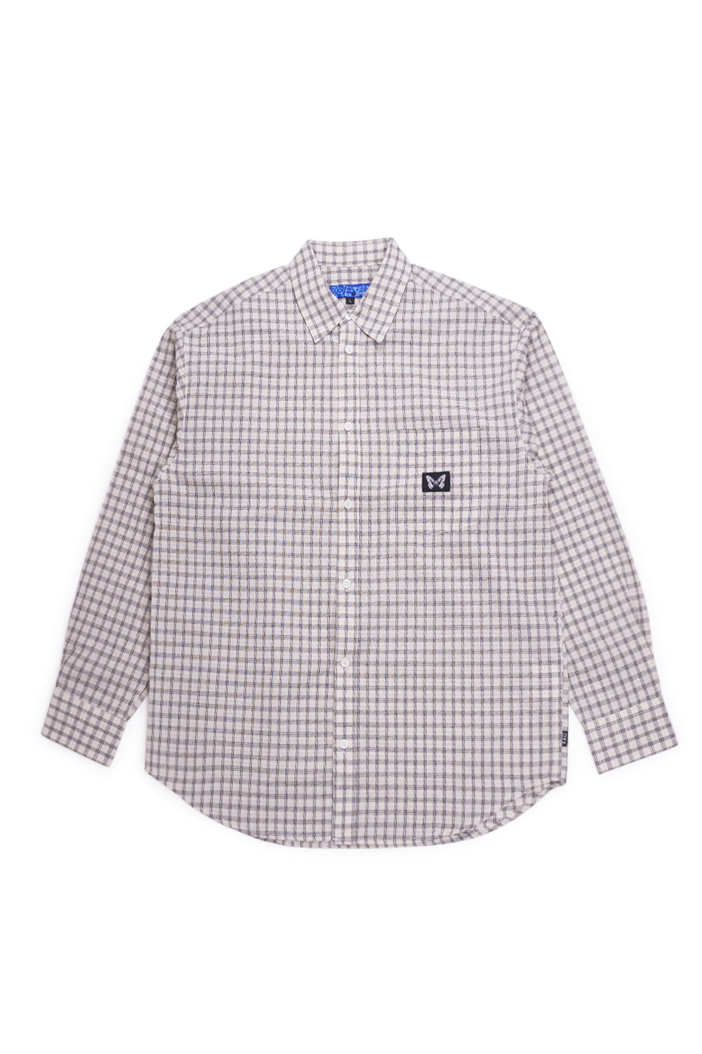 Bye Jeremy Supper Button Up Shirt Summit White | BONKERS