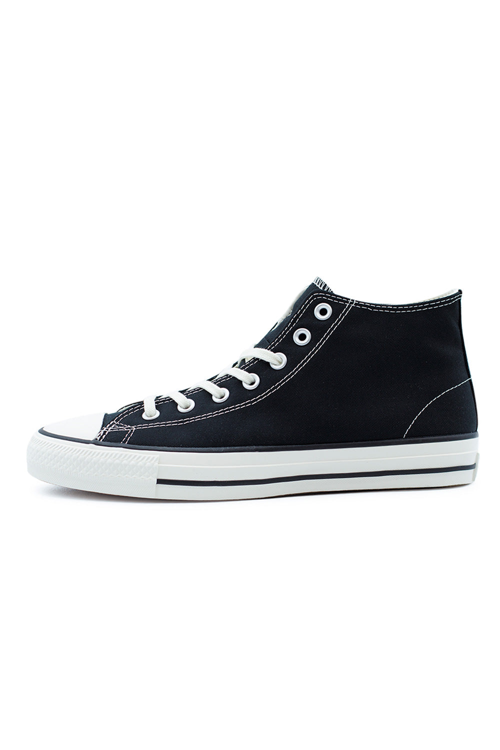 Converse CONS CTAS Pro Mid (Chuck Taylor) Shoe Black / Black / Egret | BONKERS